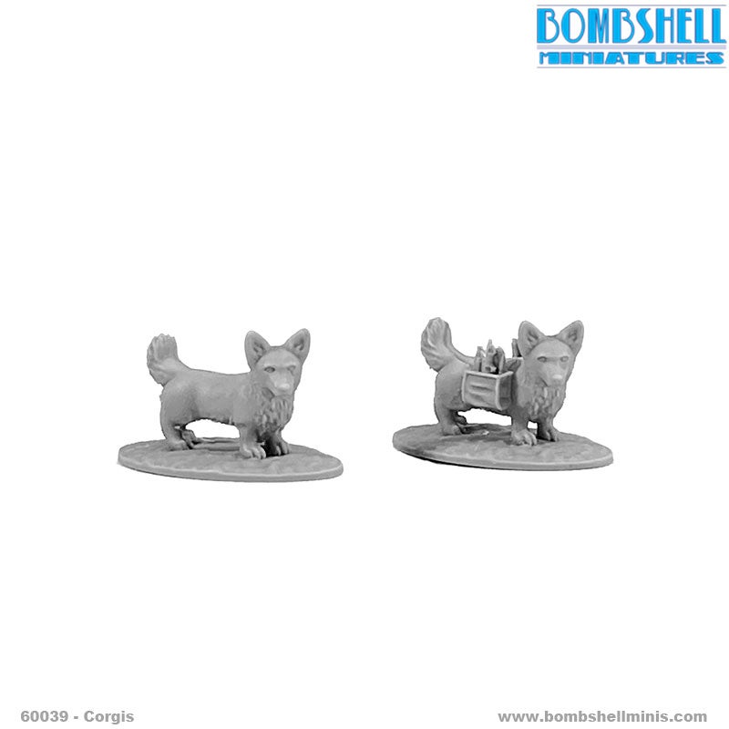 Corgis (2) | Bombshell Miniatures