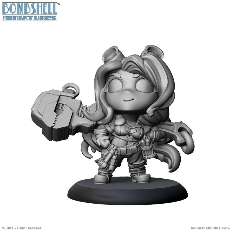 Chibi Maelee | Bombshell Miniatures