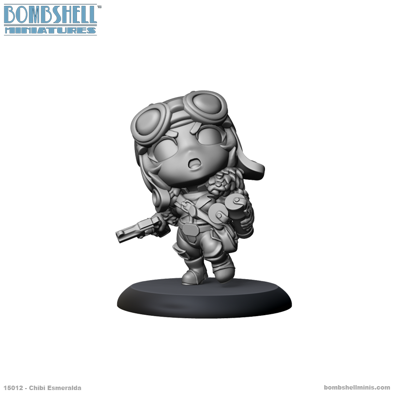 Chibi Esmeralda Bravehert | Bombshell Miniatures