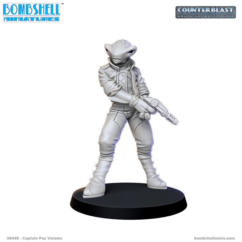 Captain Paz | Bombshell Miniatures