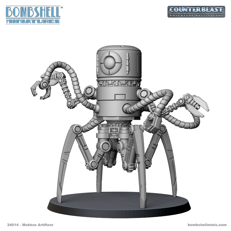 Mekkus Artificer | Bombshell Miniatures
