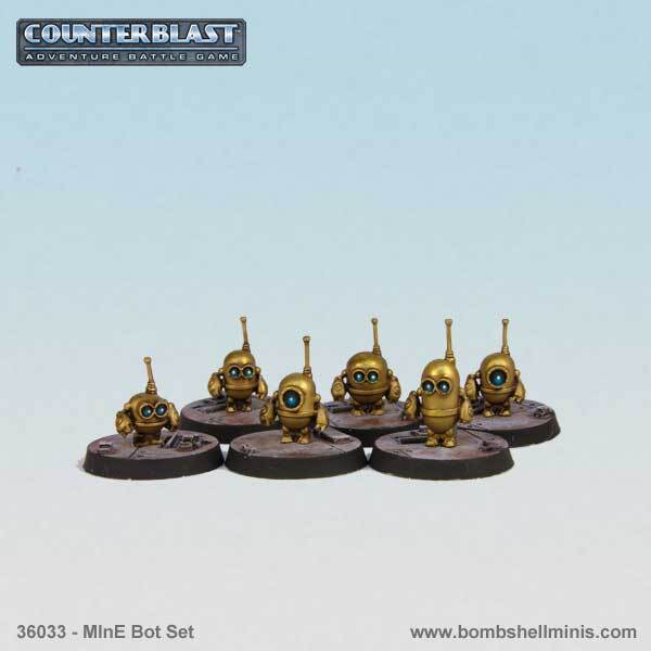 MInE Bot Set | Bombshell Miniatures