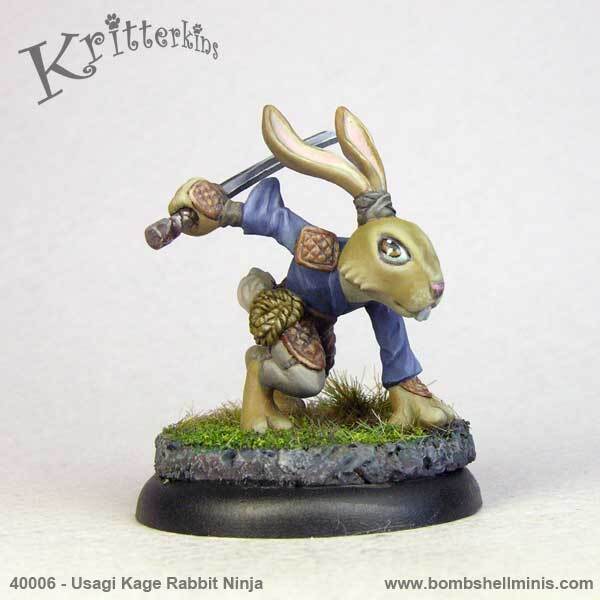 Usagi Kage, Rabbit Ninja | Bombshell Miniatures