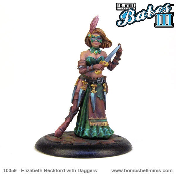 Elizabeth Beckford - Daggers | Bombshell Miniatures