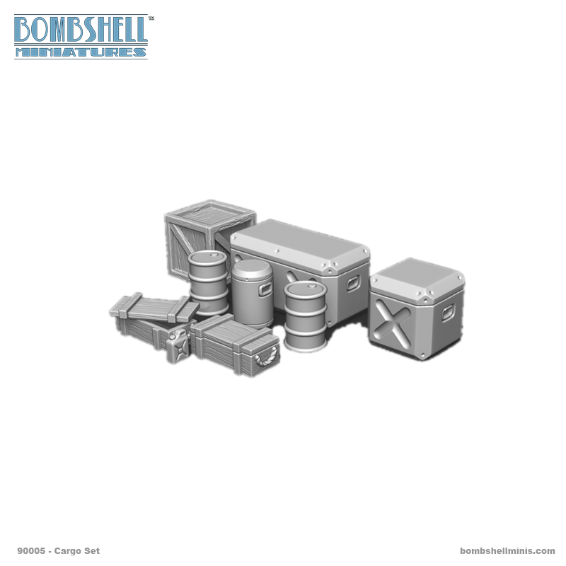 Cargo Set | Bombshell Miniatures