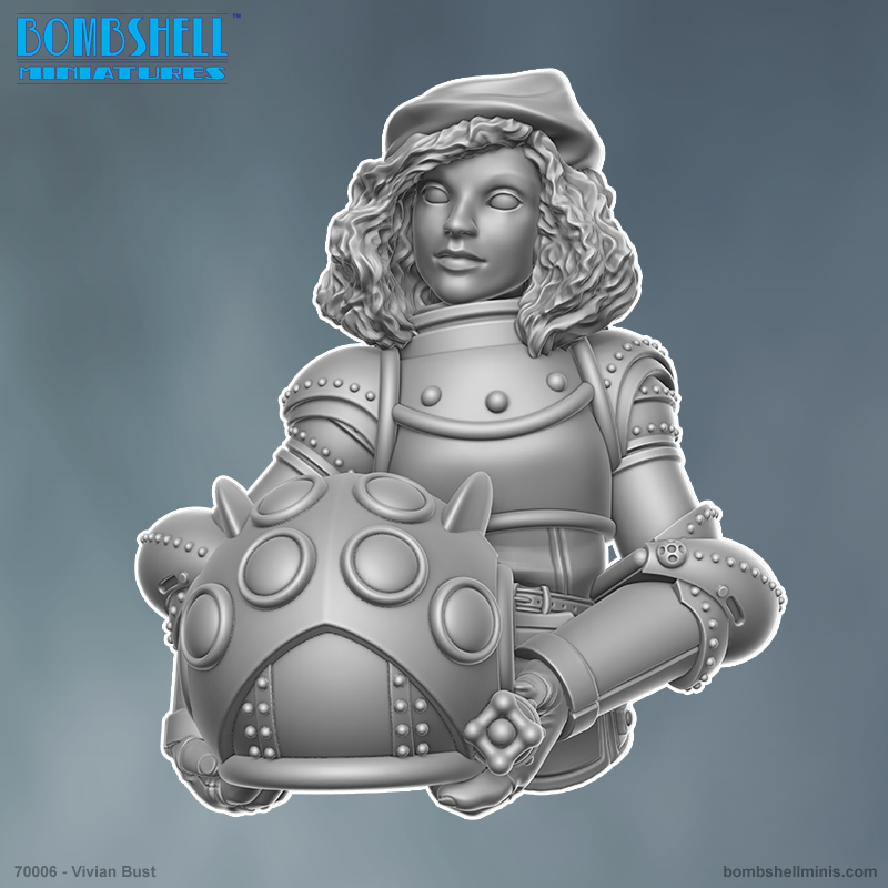 Bust - Vivian Gale | Bombshell Miniatures